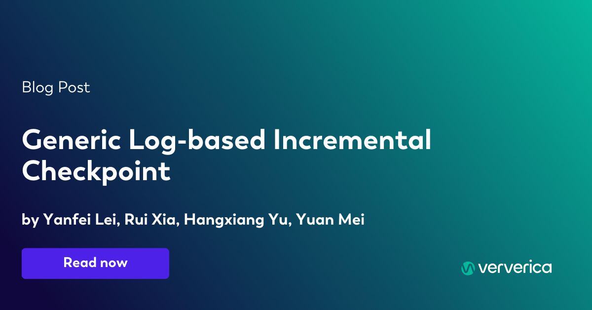 Generic Log-based Incremental Checkpoint